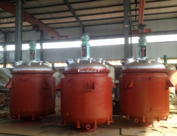 1000L PTFE Lined Electric Heating Jacket Reactor for Continuous Stirred ...