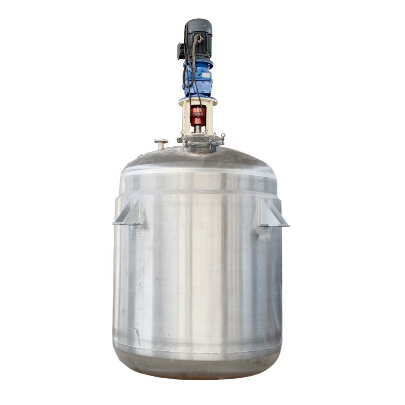 500L/1000L Stainless Steel Jacketed Reactor With Cooling Jacket And ...
