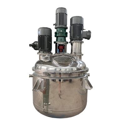 Chemical Industry Stainless Steel Jacketed CSTR for Continuous Stirred ...